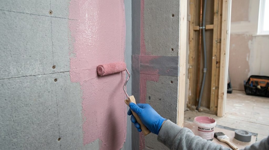 How to Tile a Shower: Walls, Niche and Waterproofing - Bromley Tilers